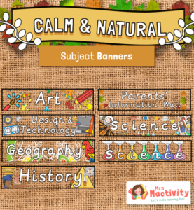 Classroom Banners For Display Boards | EYFS, KS1 & KS2