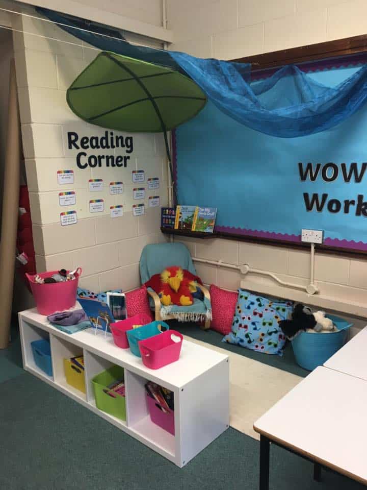 Reading Corner Resources Ideas Tips EYFS KS1 KS2
