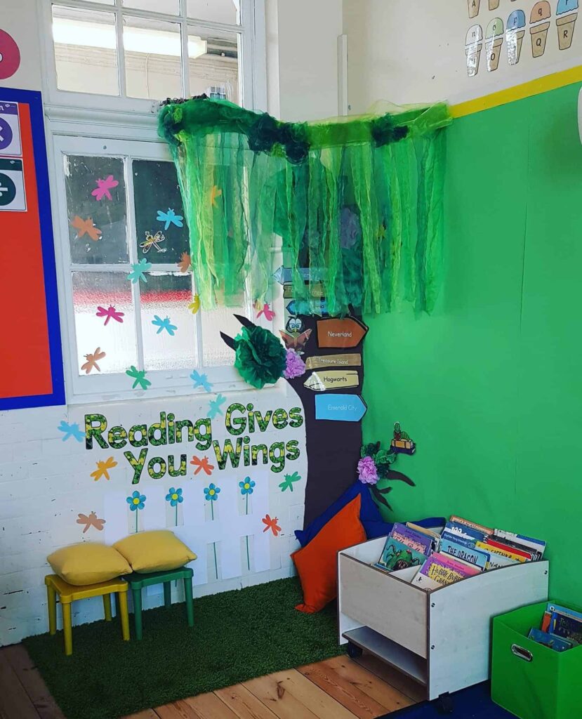 Reading Corner Resources Ideas Tips EYFS KS1 KS2