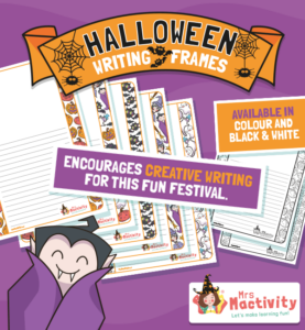 Halloween Writing Frames | Mrs Mactivity