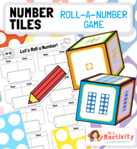 Roll A Number Place Value Game | Year 1 Maths Resource