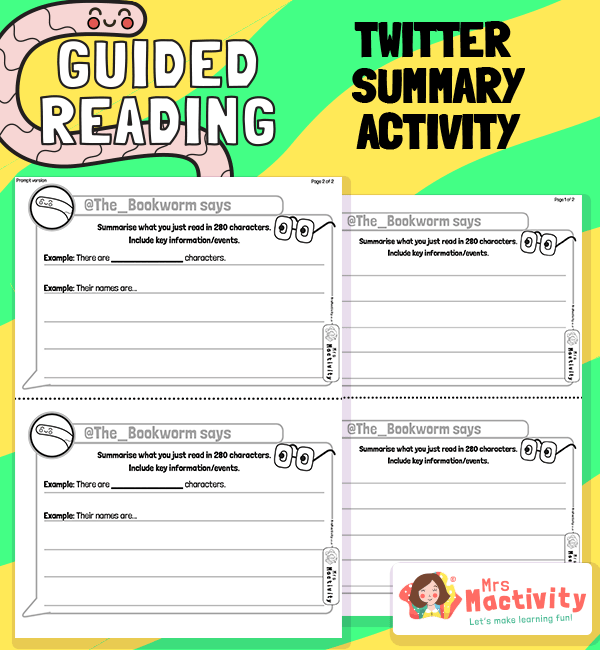 Year 5 Guided Reading Resources Mrs Mactivity