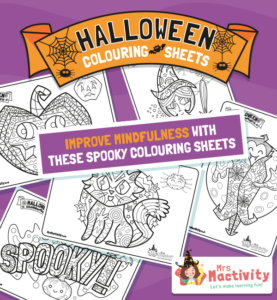 Halloween Mindfulness Colouring Sheets | Calming Halloween Activities ...