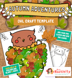 Owl Leaf Craft Activity For EYFS & KS1 | Autumn Craft Template