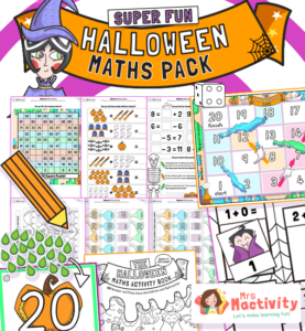 Halloween Maths Resource Pack | Mrs Mactivity
