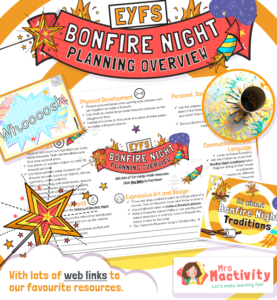 EYFS Bonfire Night Planning Overview | Mrs Mactivity