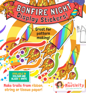 Bonfire Night Display Stickers | Mrs Mactivity