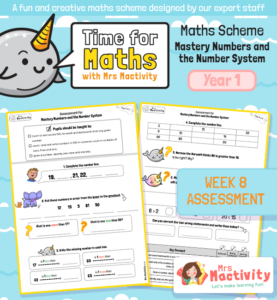 Year 1 Maths Scheme Week 8 Mini Assessment | Mrs Mactivity