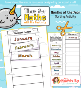 Months Of The Year Sorting Activity | Year 1 Time Resource
