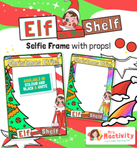 Elf On The Shelf "Elfie" Frames | Mrs Mactivity