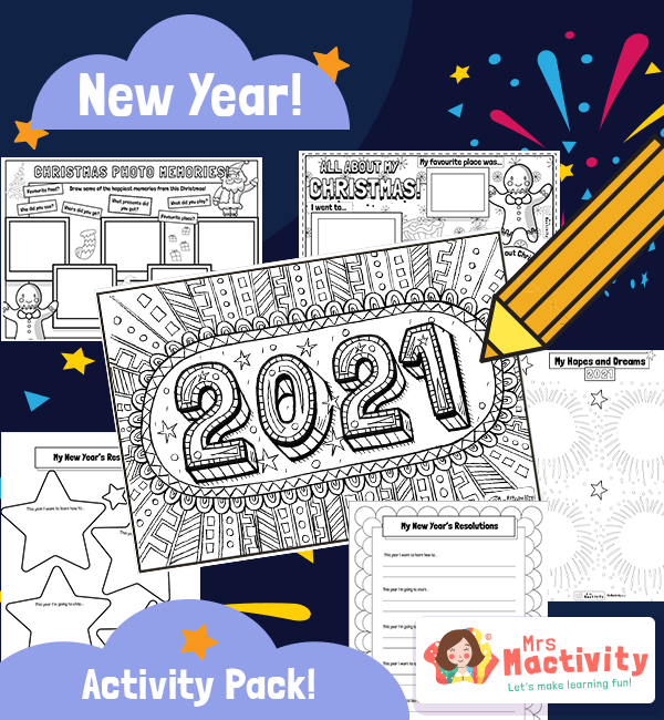 New Year Activity Booklet | Primary Teaching Resources