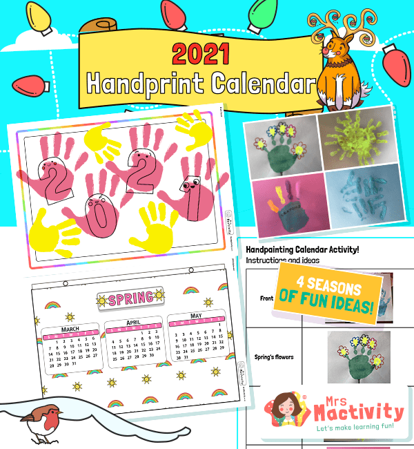 Handprint Calendar Ideas