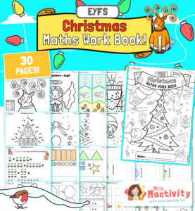 EYFS Christmas Maths Activity Booklet | Christmas Resources EYFS KS1