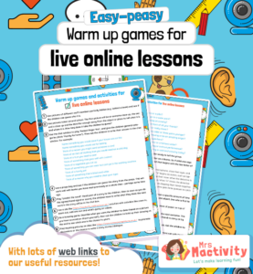 Warm-up Game Ideas For Live Lessons | Mrs Mactivity