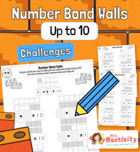 Number Bonds To 10 Practice Worksheets | Year 1 Maths Resource