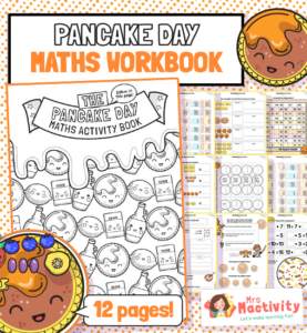 KS1 Pancake Day Maths Activity Booklet - Pancake Day Maths Worksheets ...