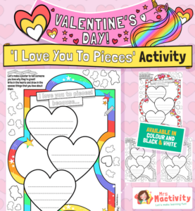 Valentine’s Day Resources For EYFS, KS1 & KS2 | Cards, Crafts & Worksheets