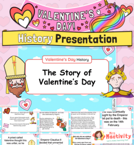 Story Of Valentine’s Day PowerPoint For EYFS And KS1 | Mrs Mactivity