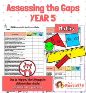 Assess The Gaps Maths End Of Year 5 | Year 5 Maths Assessments