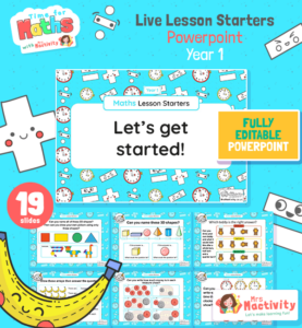Year 1 Maths Starters PowerPoint | Year 1 Maths Worksheets & Resources