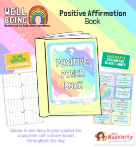 Positive Affirmations Mini-Book | Children's Mental Health Resources ...