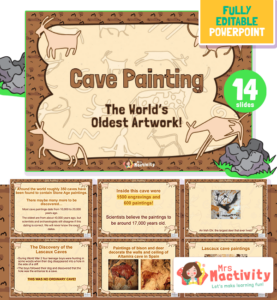 Stone Age Cave Paintings Information PowerPoint | Stone Age Resources