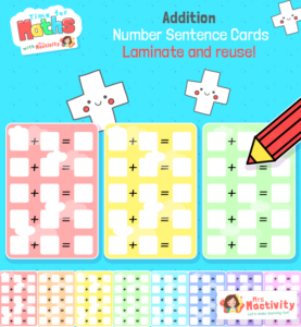 Number Sentence Cards | Addition And Subtraction Resources