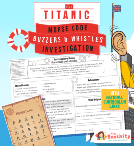 The Titanic Morse Code Investigation | Titanic Primary Classroom Resources