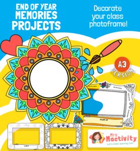 End Of Year Class Photoframe - A3 | End Of Term Resources