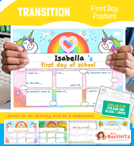 First Day Of School Photo Posters | Starting School Resources