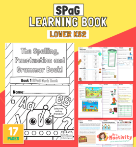 Lower KS2 SPaG Workbook | Spelling Punctuation And Grammar Resources