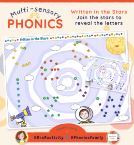 Written In The Stars Activity – Phonics Family Range | EYFS & KS1