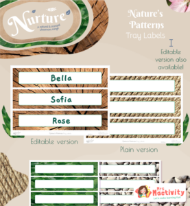 Editable Classroom Tray Labels For EYFS, KS1 & KS2 – Download & Print