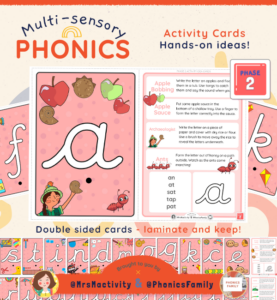 Phase 2 Activity Cards - Phonics Family Range | Phonics Family Resources