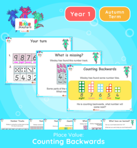 Year 1 | Counting Backwards Lesson Presentation | Maths Mastery Resources