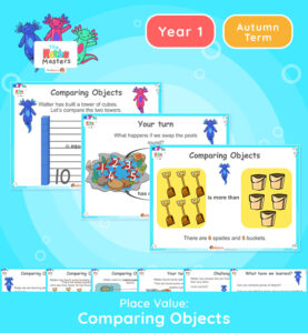 Year 1 | Comparing Objects Lesson Presentation | Year 1 Place Value ...