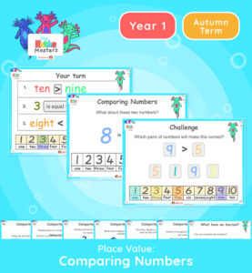 Year 1 | Comparing Numbers Lesson Presentation | Year 1 Place Value ...