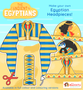 Ancient Egyptian Headpiece Template | Ancient Egypt Primary Resources