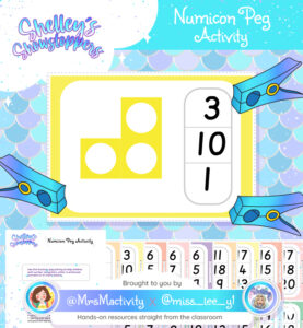 Numicon Peg Activity | Shelley's Showstoppers Range