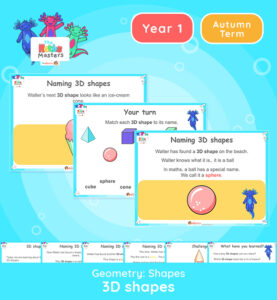 Year 1 | Recognise 3D Shapes Lesson Presentation | Year 1 Geometry ...
