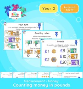 Year 2 | Count Money In Pounds Lesson Presentation | Year 2 Money Resources
