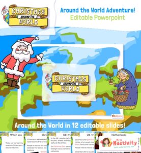 Christmas Around The World Information PowerPoint | Christmas Around ...