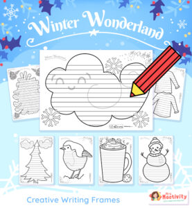 Winter Wonderland Writing Frame Outlines | Winter Writing Templates ...