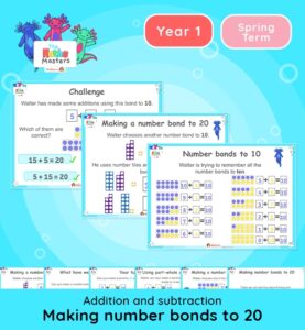 Year 1 | Making Number Bonds To 20 Lesson Presentation | Year 1 ...