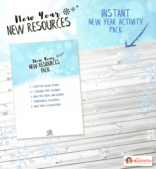 New Year Activity Booklet | New Year 2023 Resources EYFS KS1