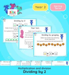 Year 2 | Dividing By 2 Lesson Presentation | Year 2 Multiplication And ...