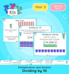 Year 2 | Dividing By 10 Lesson Presentation | Year 2 Multiplication And ...