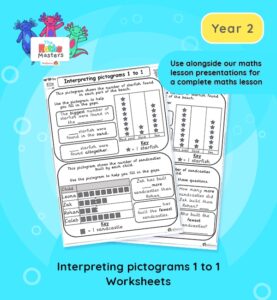 Year 2 Interpreting 1:1 Pictogram Worksheets | Year 2 Interpreting ...