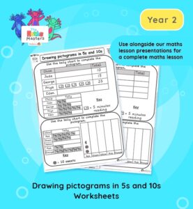 Year 2 | Drawing Pictograms In 5s And 10s Worksheets | Year 2 Drawing ...