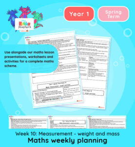 Year 1 | Measurement - Weight And Mass Lesson Plan | Spring Block 4 ...